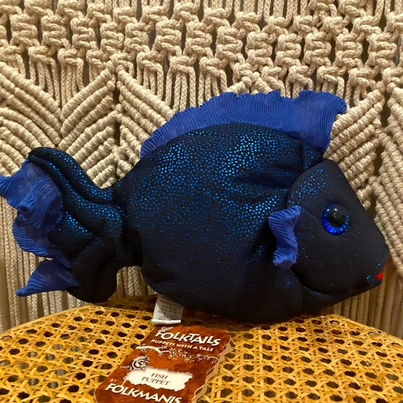 Folkmanis | Toys | Vintage Folkmanis Fish Hand Puppet | Poshmark